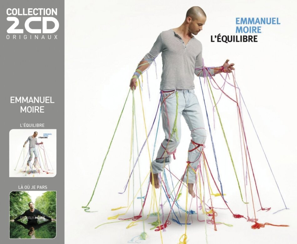 Coffret - La Ou Je Pars/L'equilibre (2 CD) de Emmanuel Moire - CeDe.ch