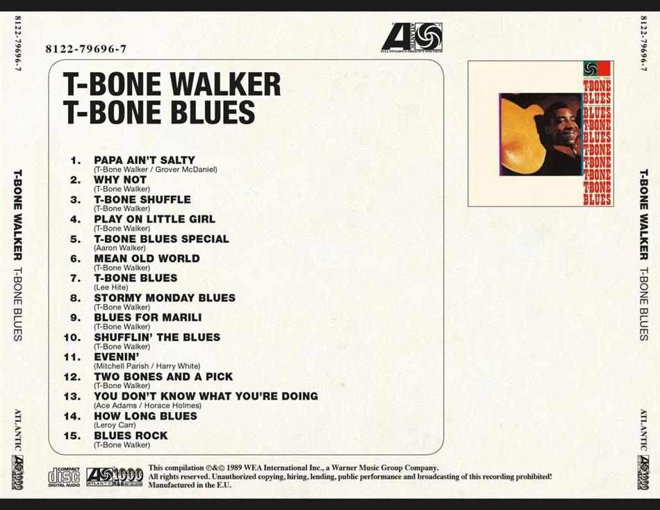 T-Bone Blues (New Version) by T-Bone Walker - CeDe.com