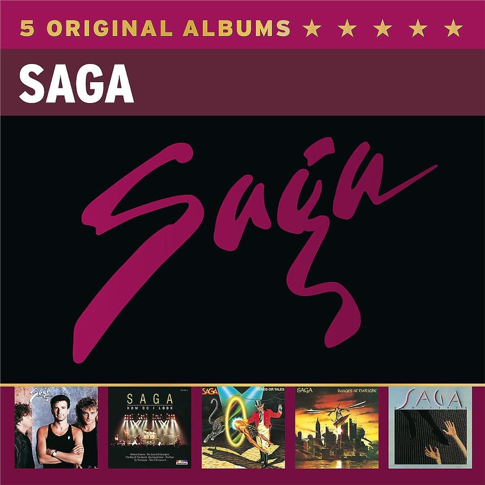 5 Original Albums (5 CDs) von Saga - CeDe.ch