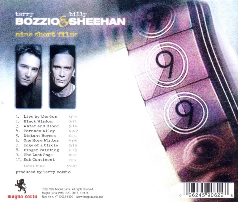 Nine Short Films by Bozzio Terry & Billy Sheehan - CeDe.ch