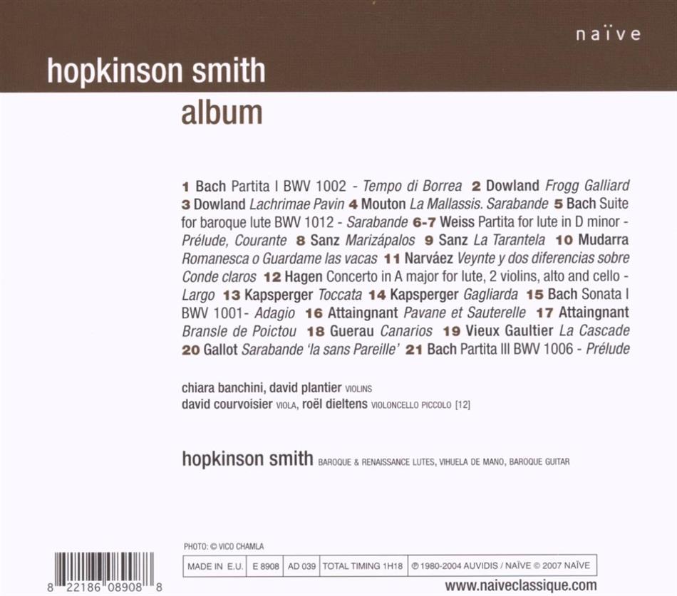 Portrait 2 von Hopkinson Smith & Diverse Laute - CeDe.ch