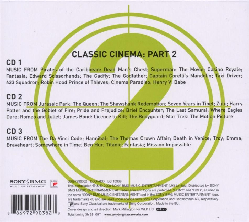 Vol. 2 (3 CDs) by Classic Cinema - CeDe.com