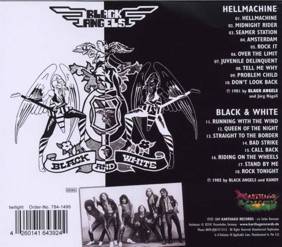Black Angels (Ch) - Hellmachine + Black And White - CeDe.ch