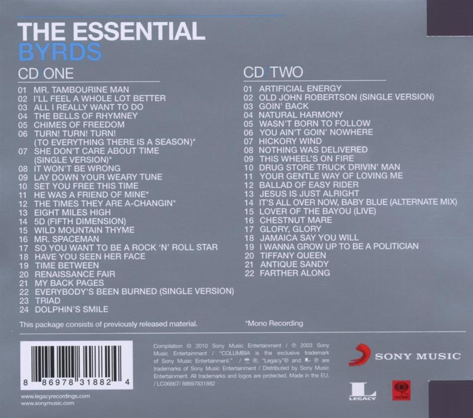 Essential Byrds (2 CDs) von The Byrds - CeDe.ch