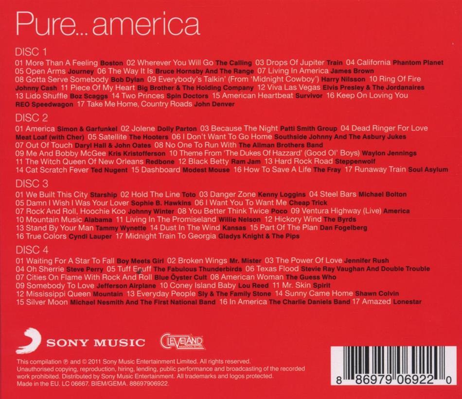 Pure... America (4 CDs) - CeDe.com