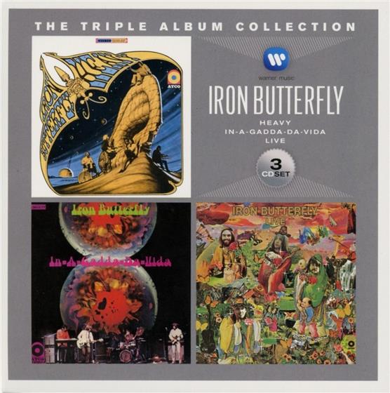 Triple Album Collection (3 CDs) von Iron Butterfly - CeDe.ch