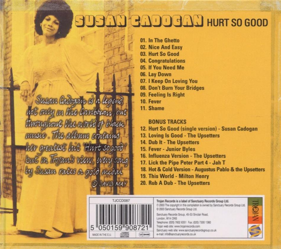 Hurt So Good von Susan Cadogan - CeDe.ch