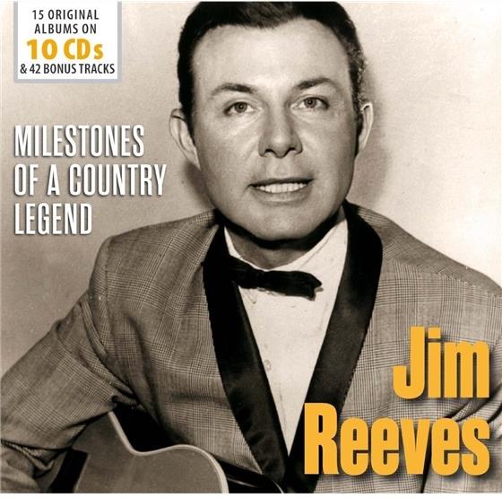 Milestones Of A Country Legend (10 CDs) von Jim Reeves - CeDe.ch