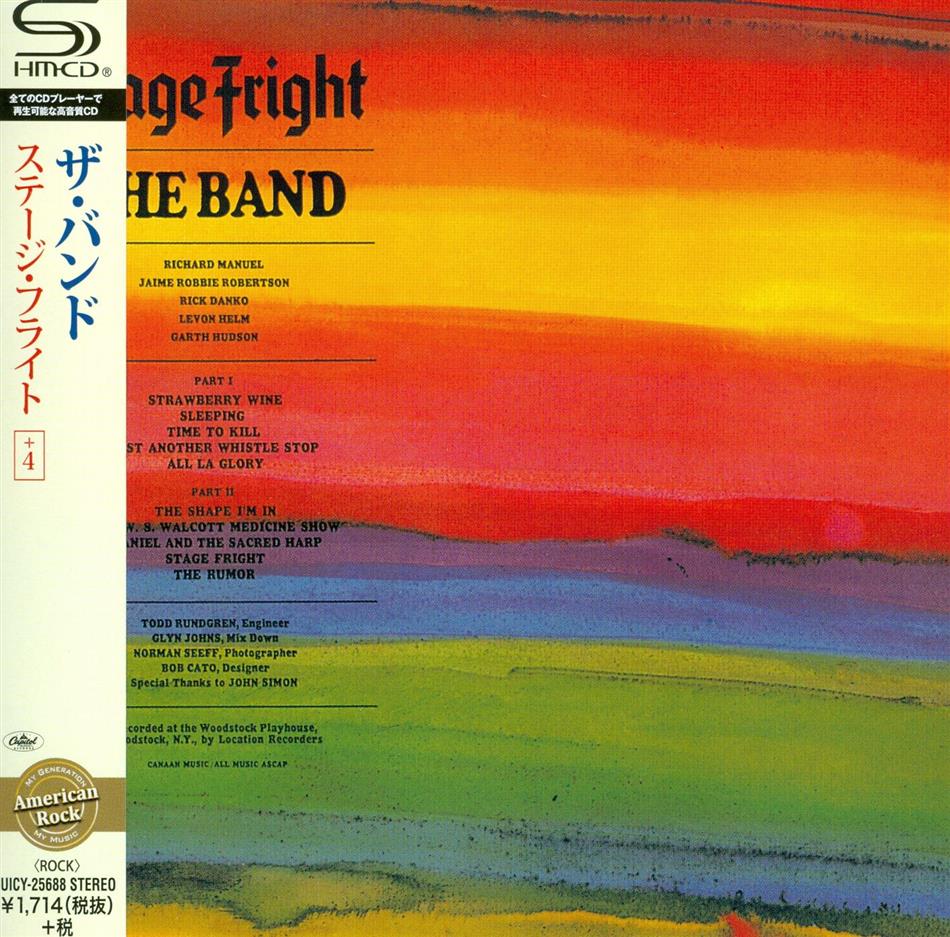 Stage Fright - Reissue, + Bonustrack (Japan Edition) by The Band - CeDe.ch