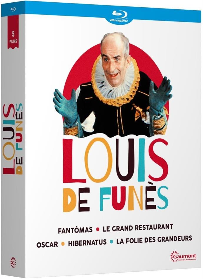Louis de Funès Collection Gaumont, Coffret, 5 DVD - CeDe.ch