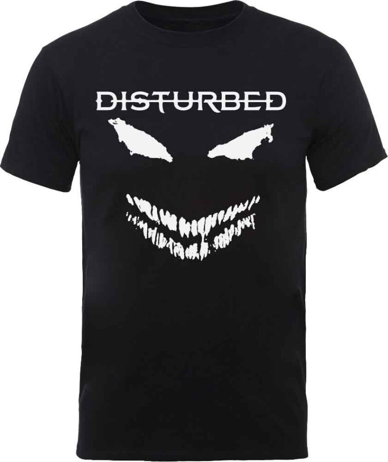 Disturbed Unisex T-Shirt - Scary Face Candle - CeDe.ch