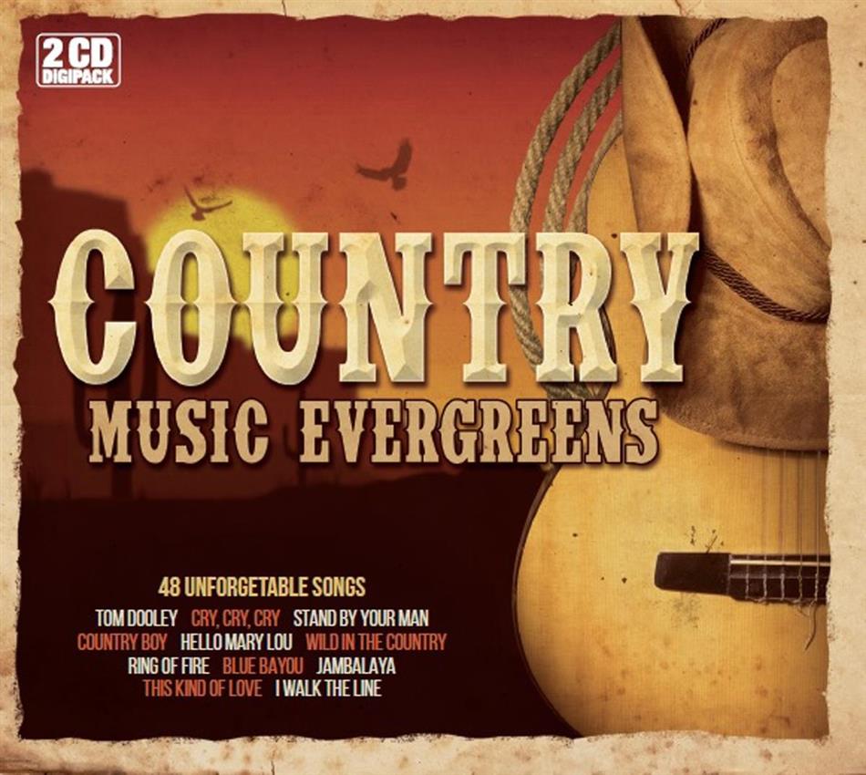 Country Music Evergreens (2 CDs) - CeDe.de