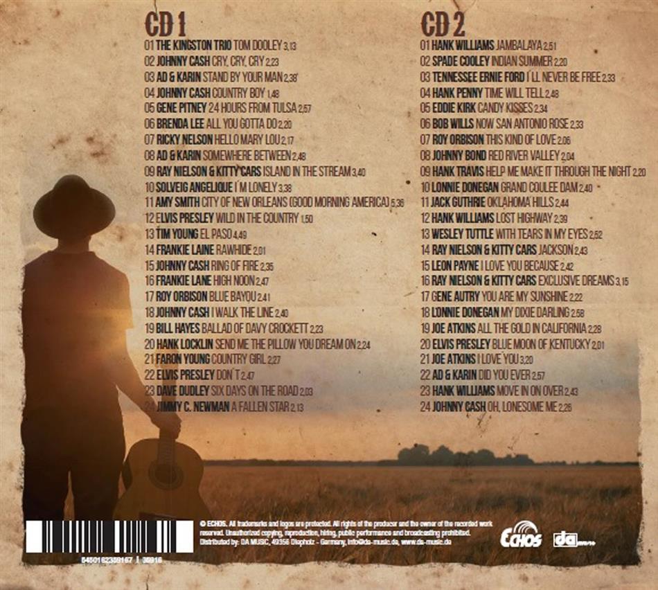 Country Music Evergreens (2 CDs) - CeDe.de