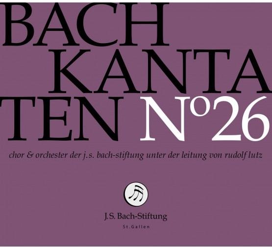 Kantaten Vol. 26 von Johann Sebastian Bach (1685-1750), Rudolf Lutz (*1951) & Chor & Orchester ...