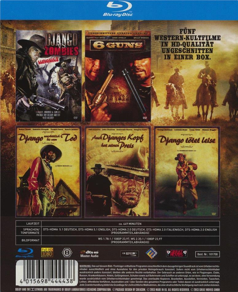 Django Box - 5 Filme in einer Box - CeDe.ch