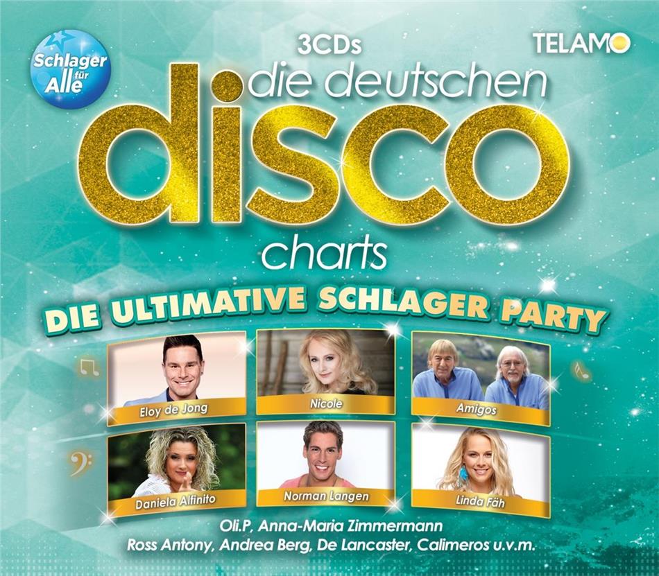 Die Deutsche Disco Charts: Die ultimative Schlager Party (3 CDs) - CeDe.ch