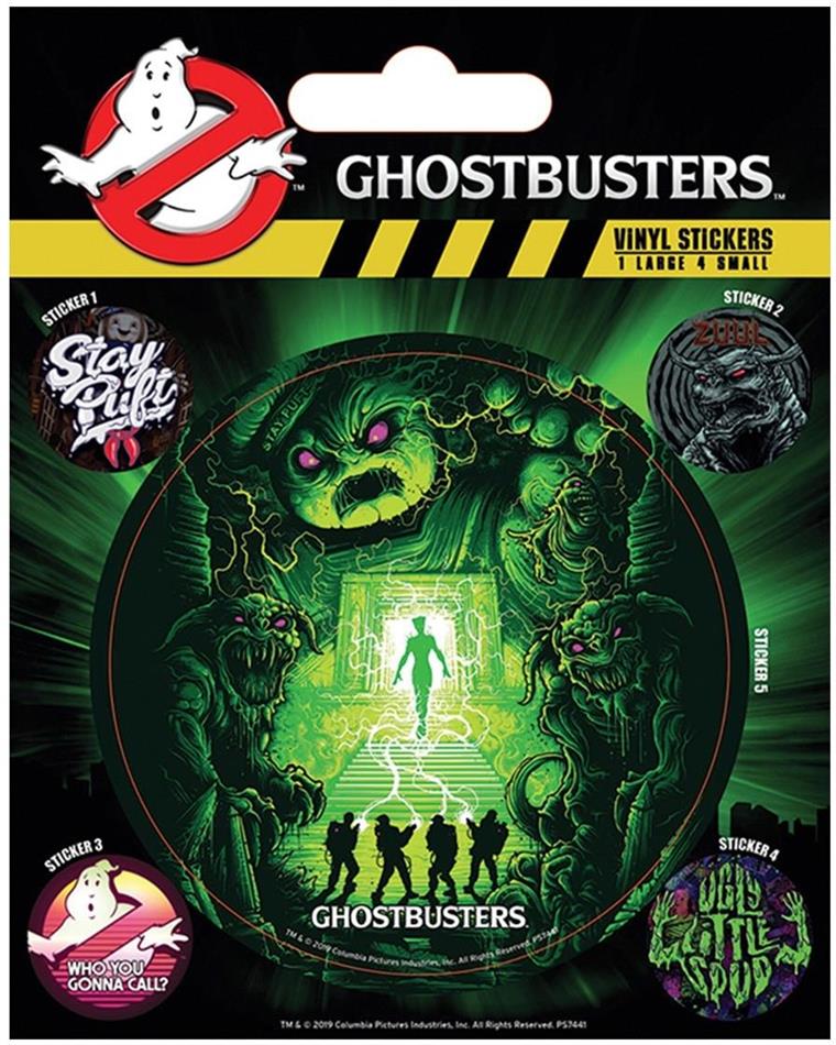 Ghostbusters - Ghosts and Ghouls - Vinyl Sticker Pack - CeDe.ch