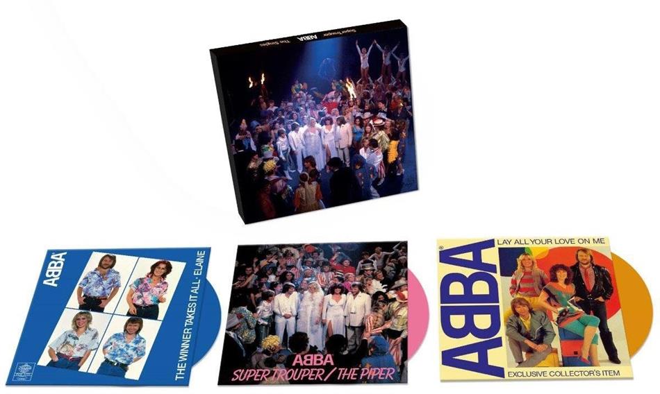 Super Trouper (2020 Reissue, Singles Box, Numbered, 40th Anniversary Edition, Colored, 3 7 ...