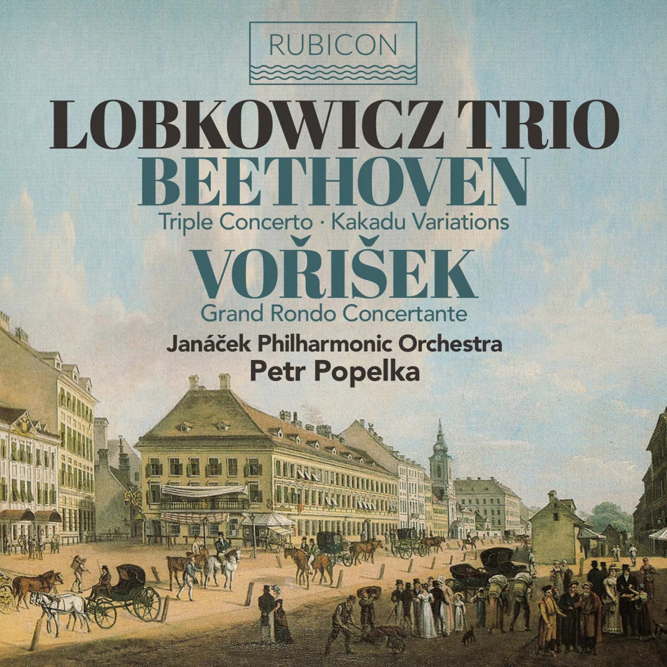 Triple Concerto von Janacek Philharmonic Orchestra, Ludwig van Beethoven (1770-1827), Jan Václav ...