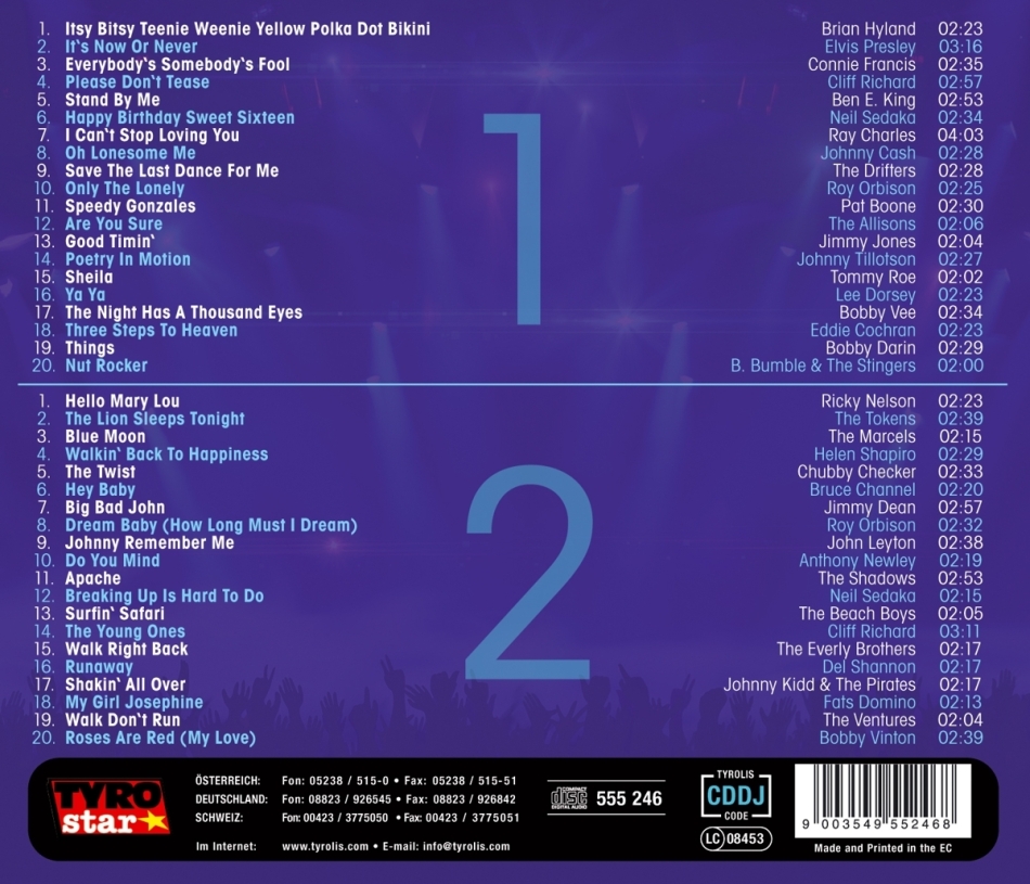 Stars & Hits-Best of the 60s (2 CD) - CeDe.ch