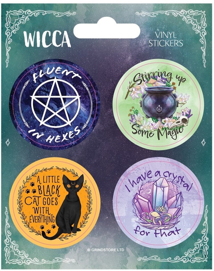 Wicca - Vinyl Sticker Set - CeDe.ch