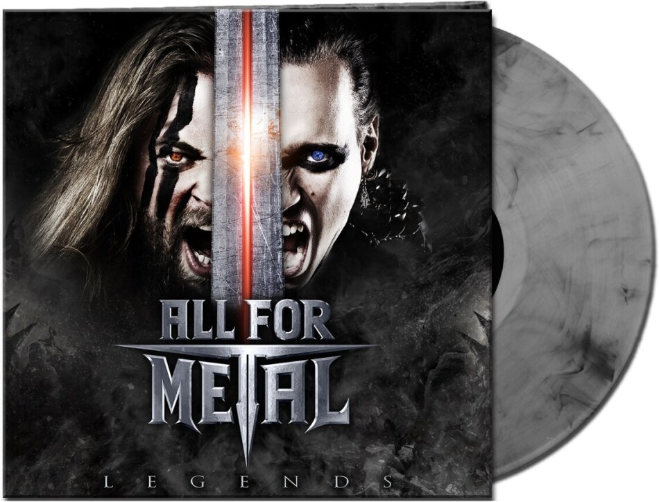 Legends (Gatefold, Limited Edition, Silver/Black Marbled Vinyl, LP) von ...