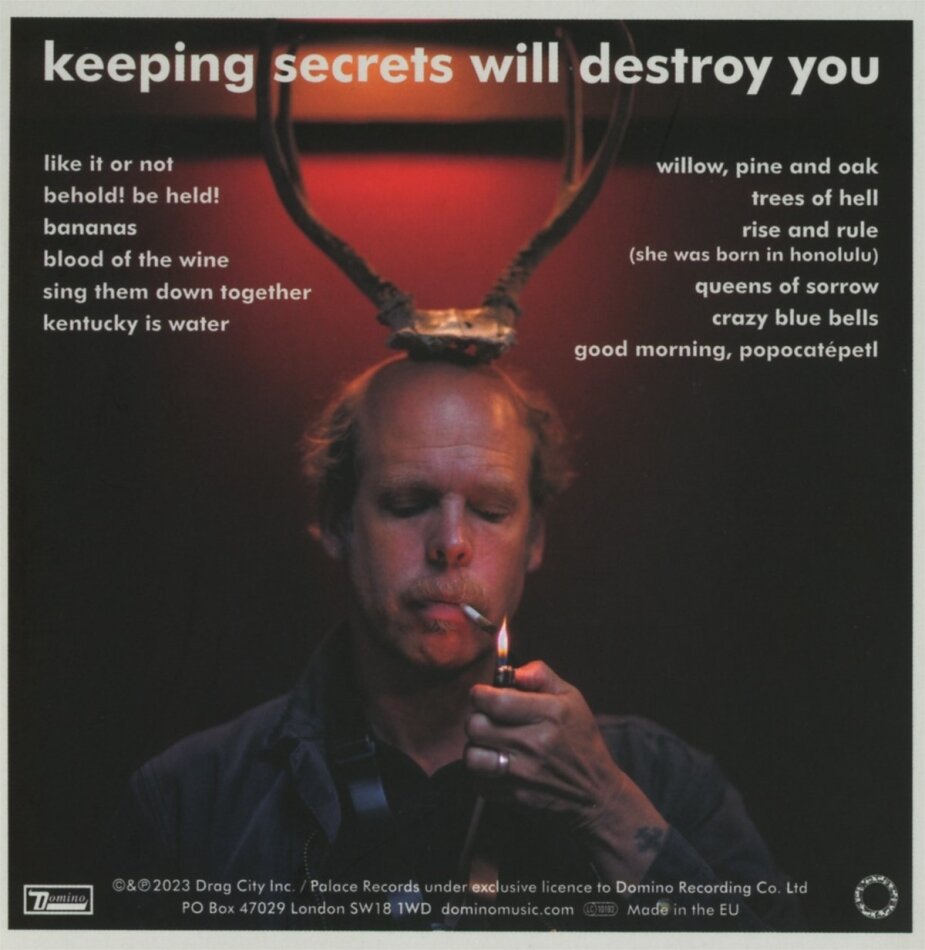Keeping Secrets Will Destroy You (Domino Records) von Bonnie Prince ...